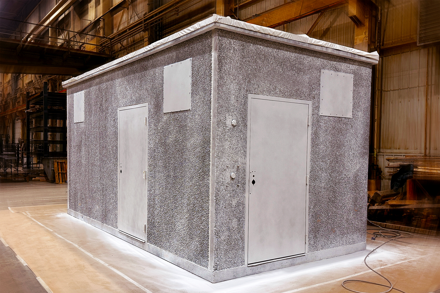 Maintaining - A&M Telecom Shelters